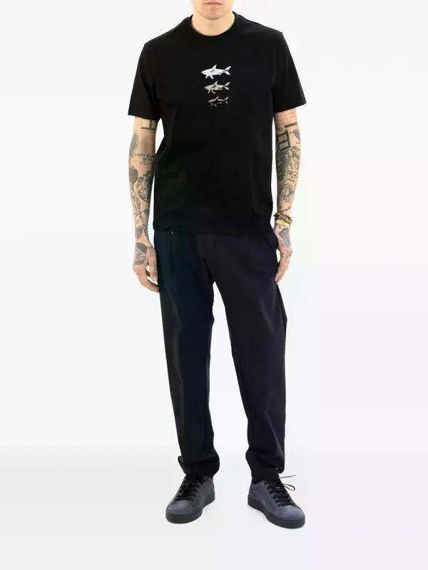 Paul & Shark Shark-print T-shirt