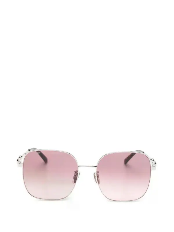 Gucci Square-frame Sunglasses - Silver