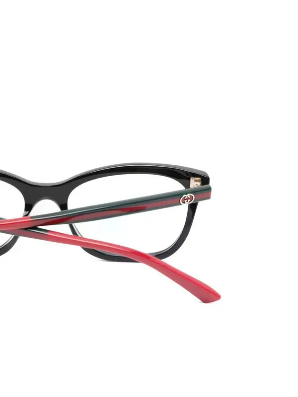 Gucci Square Frame Eyeglasses - Black