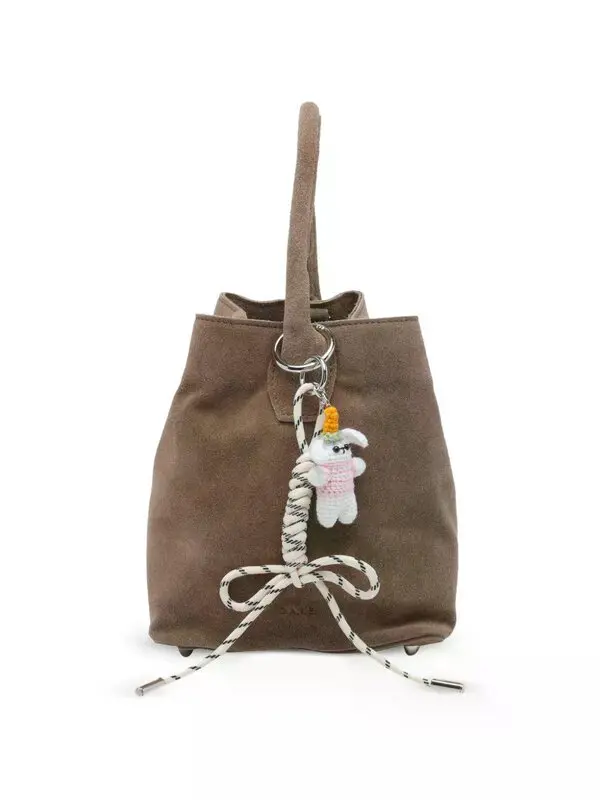 D.a.t.e. Paniere Suede Handbag With Removable Strap