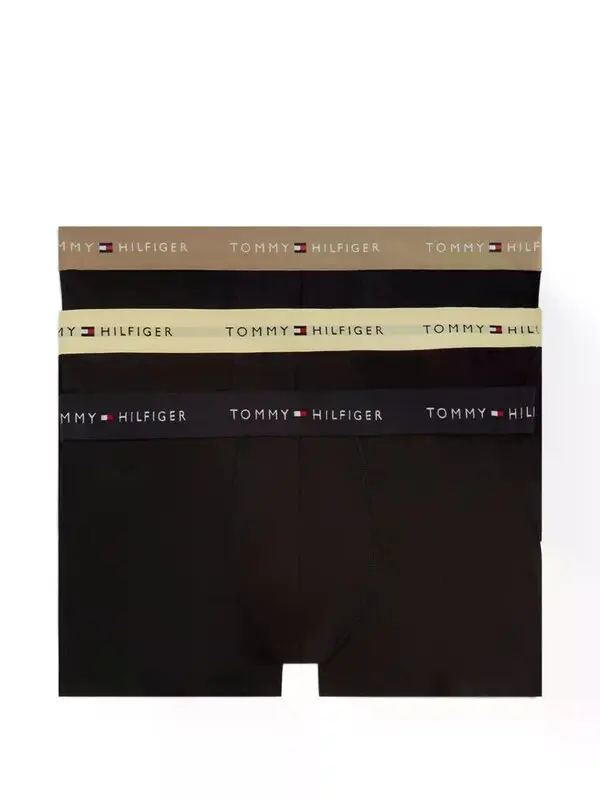Tommy Hilfiger Logo-waistband Boxers - Black