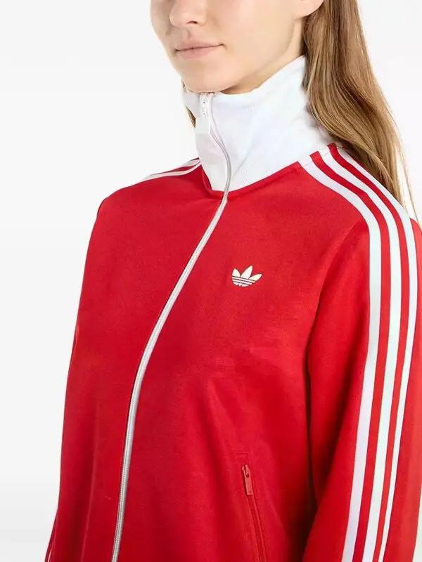 Adidas Classic Zip-up Sweatshirt - Red