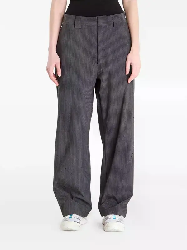 ROA Pinstripe Logo Trousers