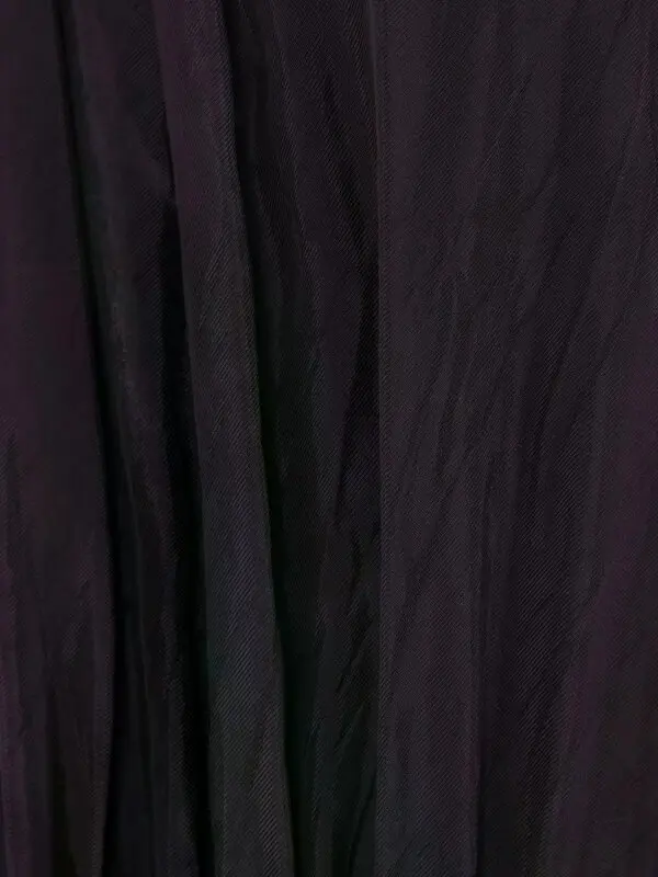 Plan C Draped Sleeveless Midi Dress