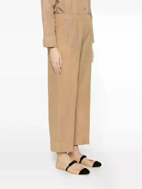 ROSSO 35 Elasticated Waist Cropped Trousers