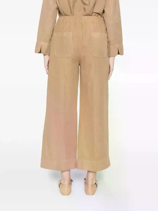 ROSSO 35 Elasticated Waist Cropped Trousers