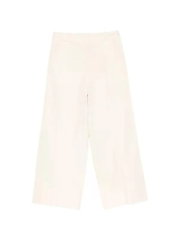 ROSSO 35 Wide-leg Trousers - Neutrals
