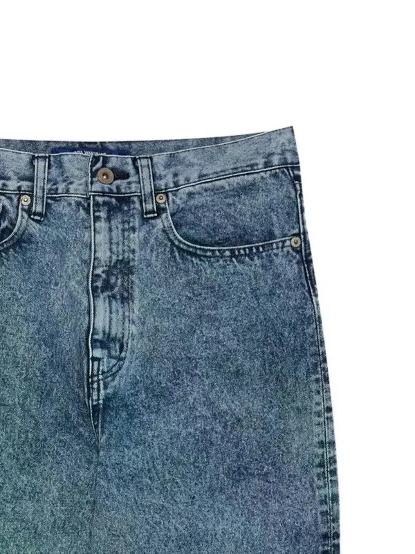Junya Watanabe Acid-wash Bootcut Jeans