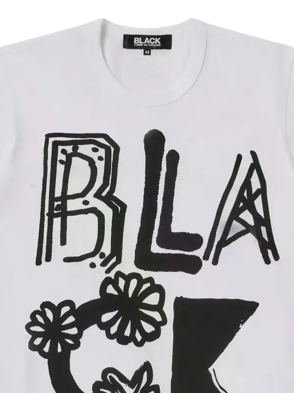 Comme Des Garçons Text-print T-shirt