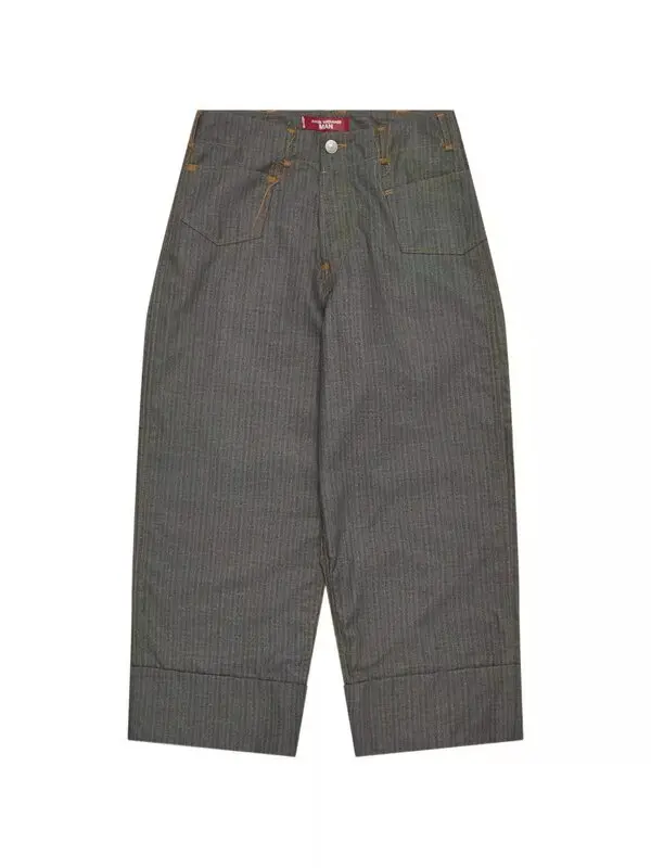 Junya Watanabe Pinstripe Pattern Trousers