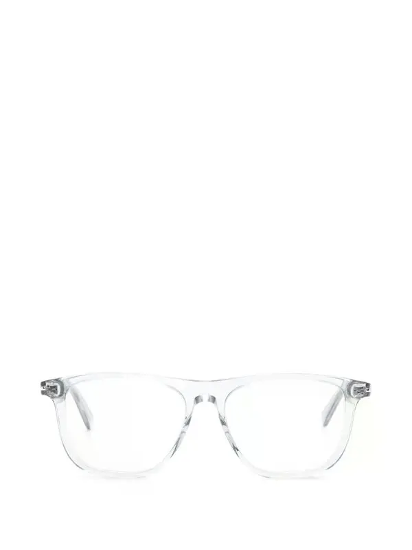 Gucci Rectangle-frame Eyeglasses - Grey