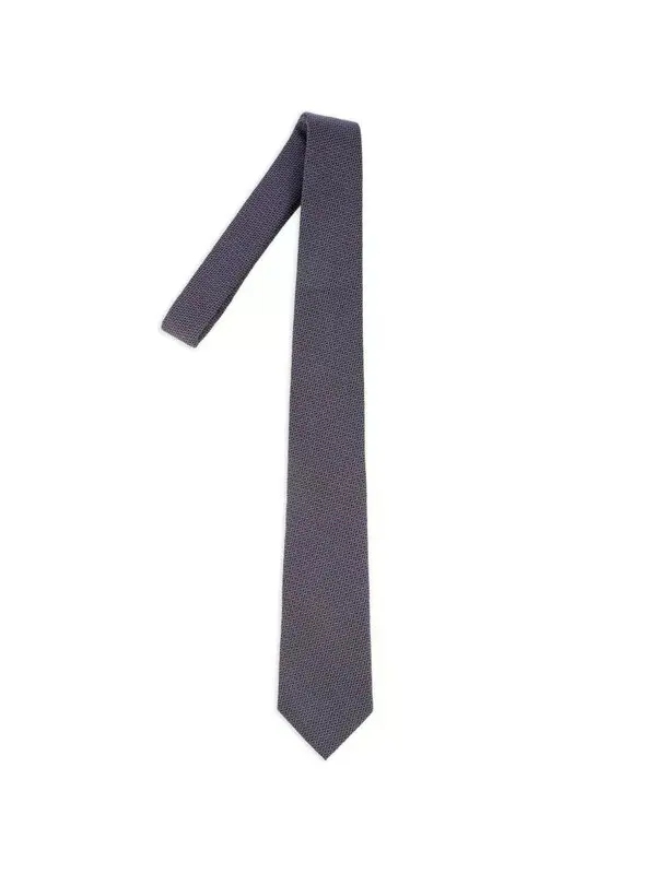 Corneliani Patterned Neck Tie - Blue