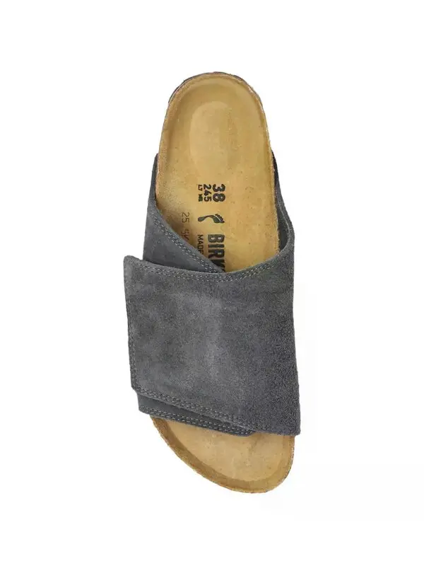 BIRKENSTOCK Solana Vl Overlap-strap Sandals - Grey