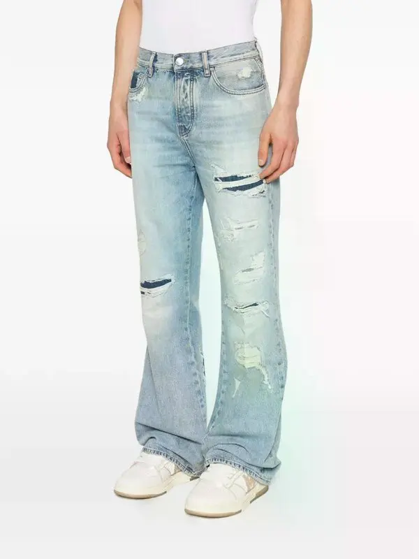 Amiri Distressed Regular Fit Jeans
