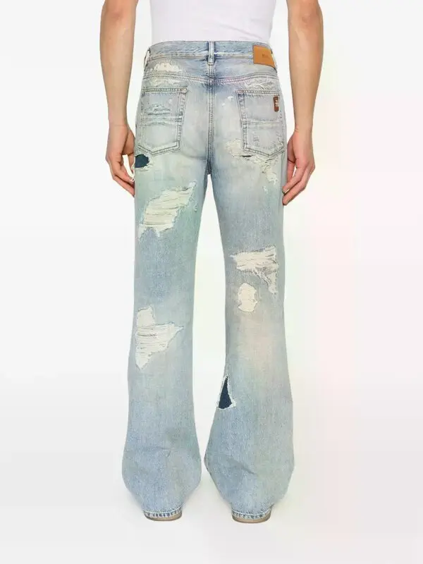 Amiri Distressed Regular Fit Jeans