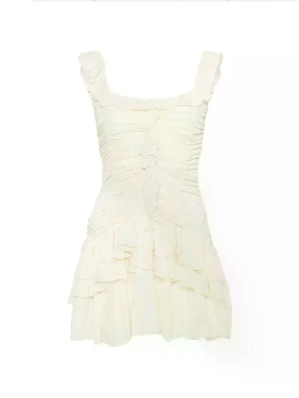 SIEDRES Gemma Ruffled Mini Dress