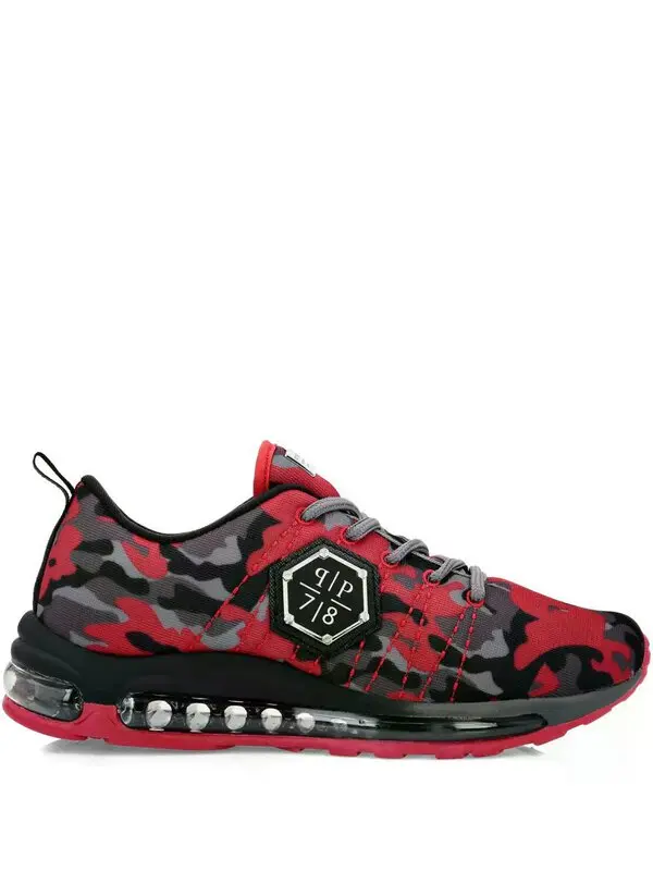 Philipp Plein Camouflage Runner Sneakers
