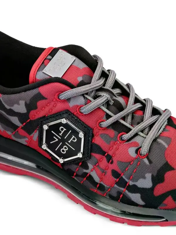 Philipp Plein Camouflage Runner Sneakers