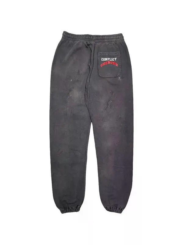 DENIM TEARS X Saint Michael Struggle Logo Sweatpants