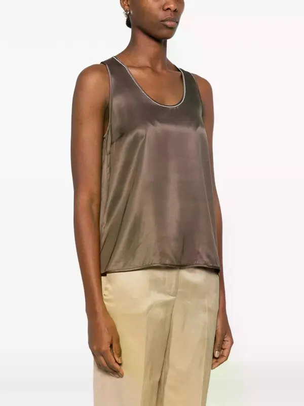 Peserico Scoop-neck Top