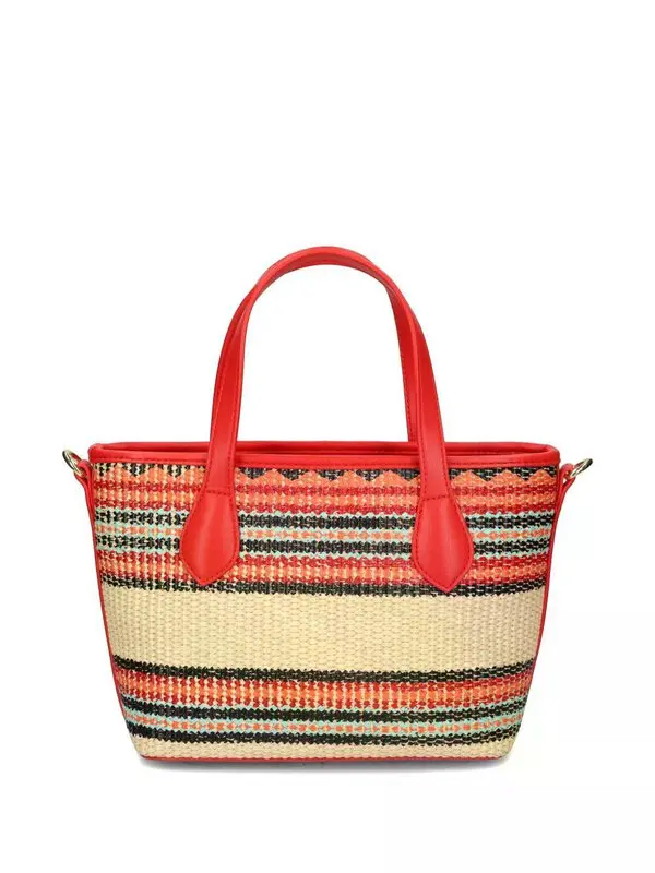 Moschino Striped Tote Bag