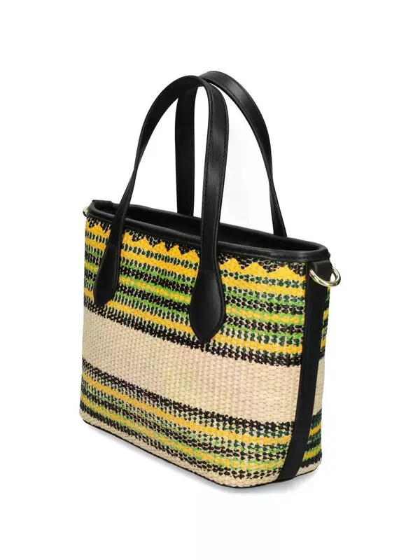 Moschino Striped Tote Bag