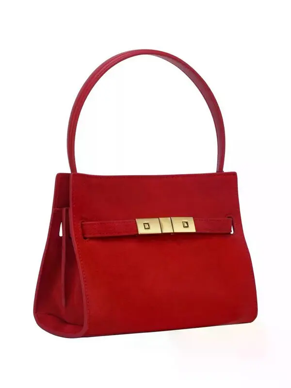 POTAMY Square-buckle Leather Mini Bag