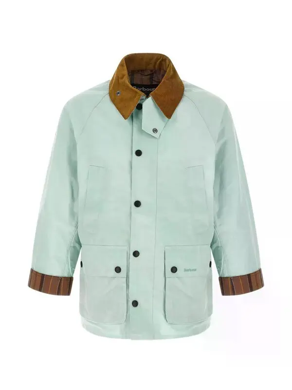 Barbour Bedale Corduroy-collar Jacket - Blue