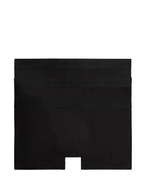 Tommy Hilfiger Logo-waistband Boxers - Black
