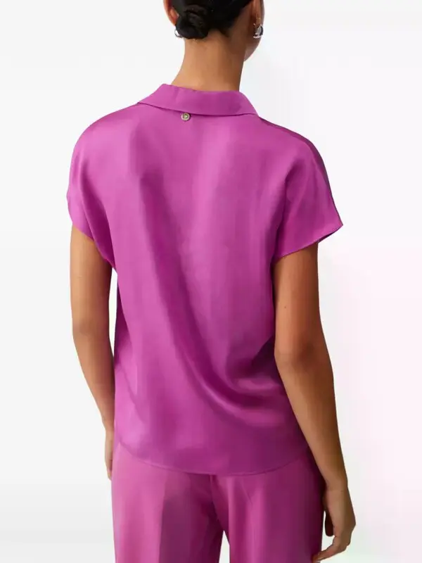 Liu Jo V-neck Satin Blouse