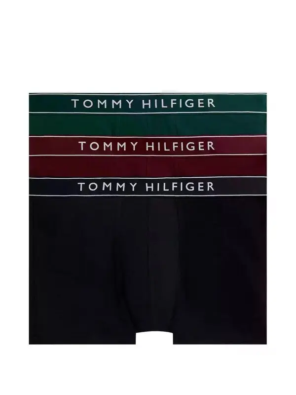 Tommy Hilfiger Logo-waistband Boxers - Black