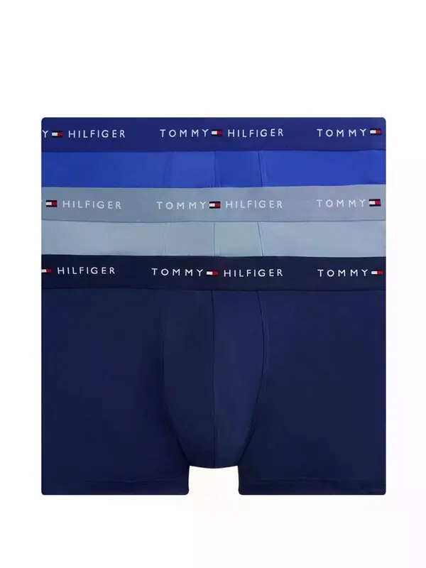 Tommy Hilfiger Logo-waistband Boxers - Blue