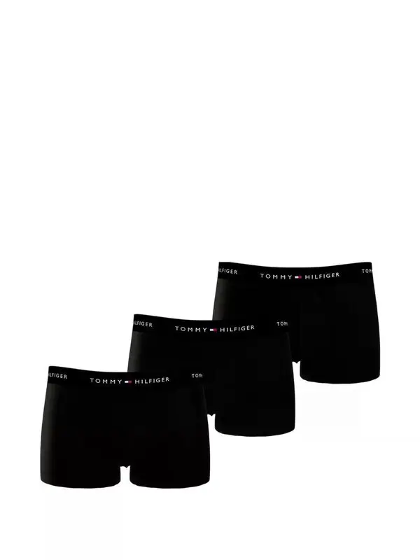 Tommy Hilfiger Logo-waistband Briefs - Black