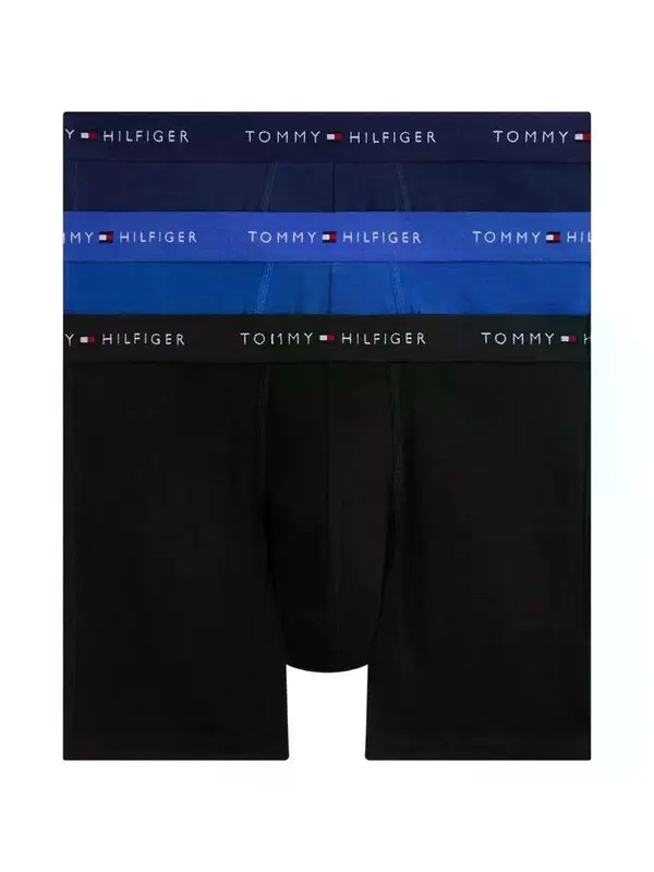 Tommy Hilfiger Logo-waistband Boxers - Blue