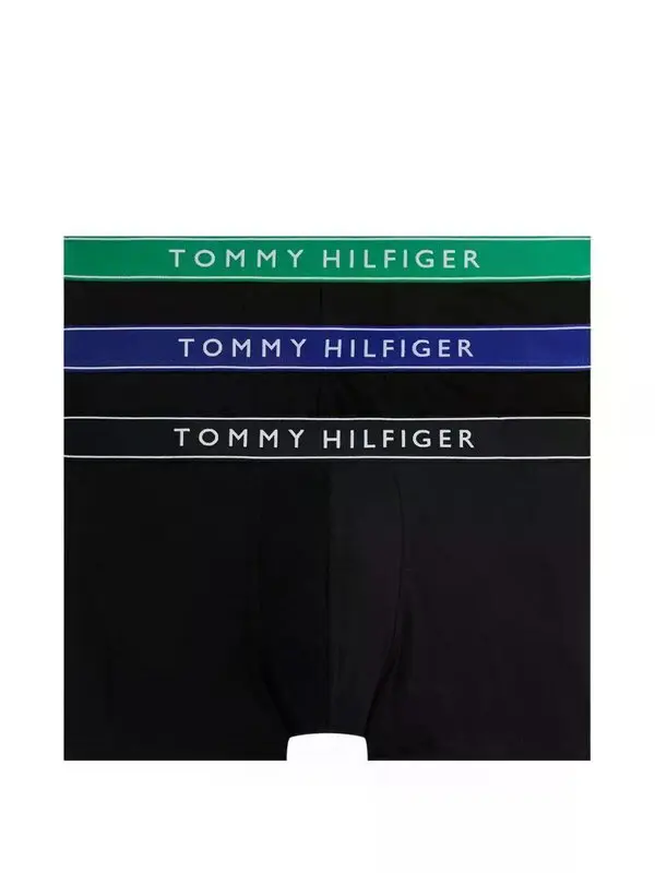 Tommy Hilfiger Logo-waistband Boxers - Black
