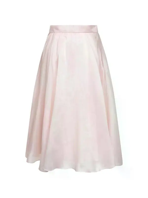 Max Mara Gathered Midi Skirt