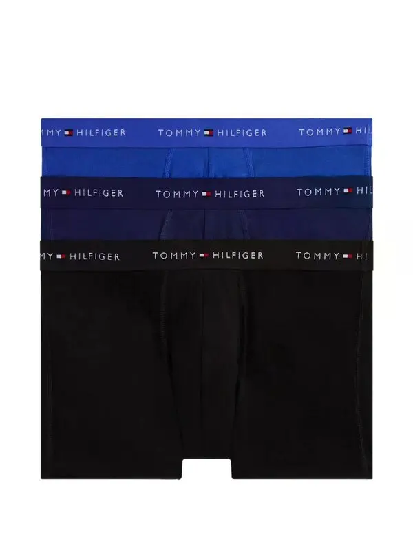 Tommy Hilfiger Logo-waistband Boxers - Blue