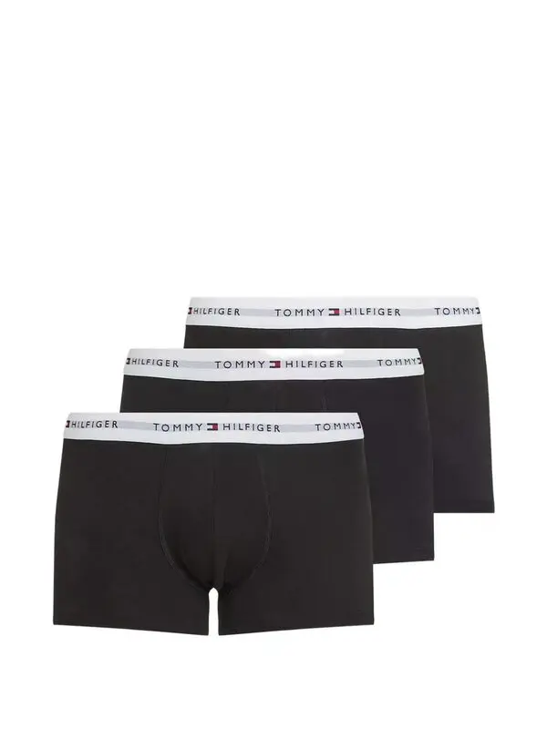 Tommy Hilfiger Logo-waistband Boxers - Black