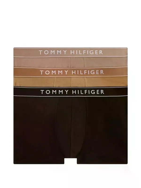 Tommy Hilfiger Logo-waistband Boxers - Brown