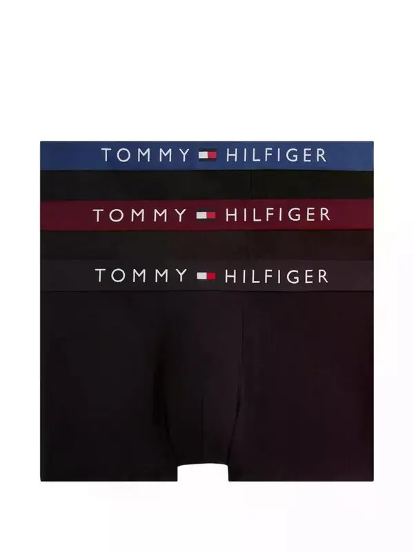 Tommy Hilfiger Logo-waistband Boxers - Black
