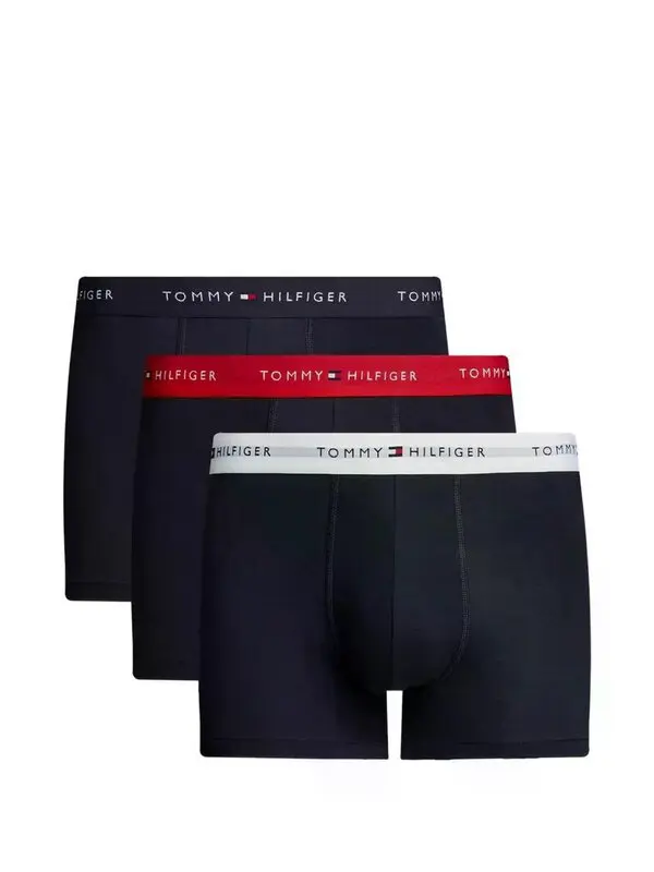 Tommy Hilfiger Logo-waistband Boxers - Blue