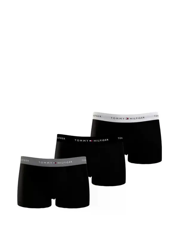 Tommy Hilfiger Logo-waistband Boxers - Black