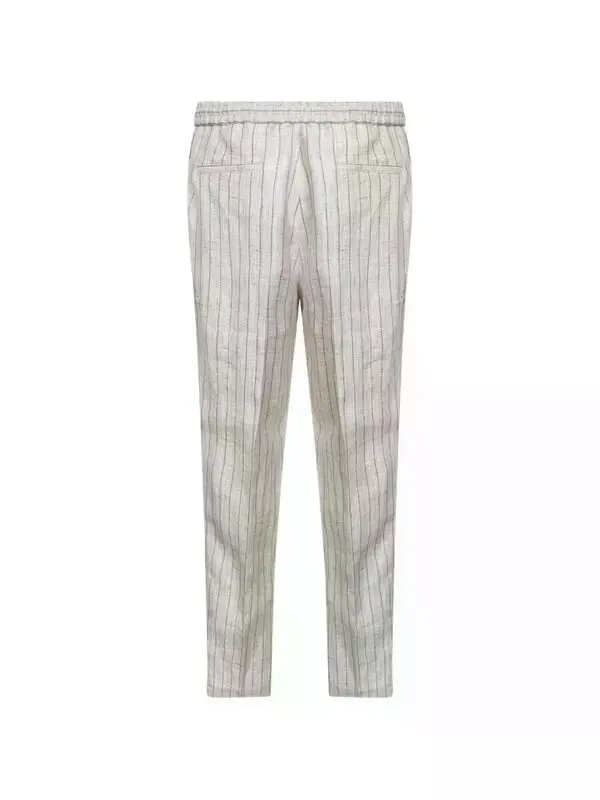 Brunello Cucinelli Drawstring Pleated Trousers