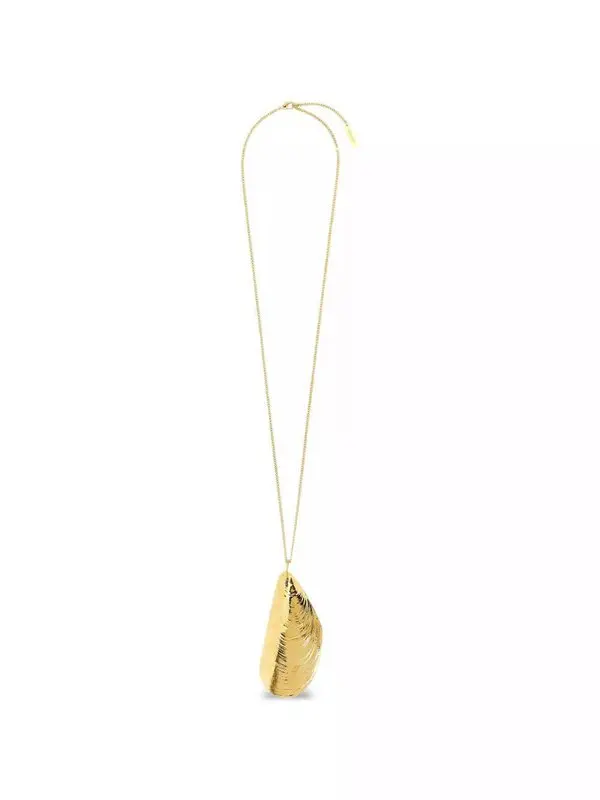 ARMARIUM Mussel Shell Pendant Necklace - Gold
