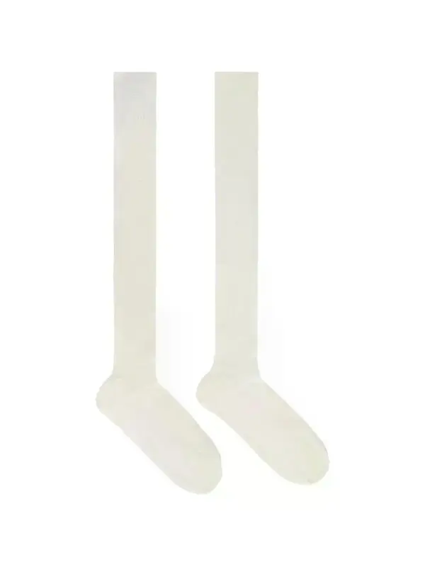 Red Valentino Cotton Socks - White