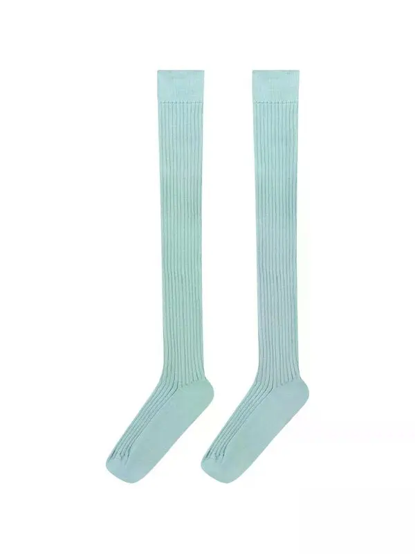 Red Valentino Ribbed Socks