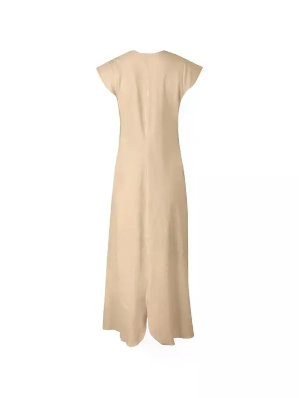 PETER COHEN Doves V-neck Maxi Dress