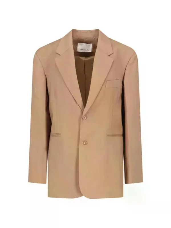 THE FRANKIE SHOP Crosby Wrap Blazer - Neutrals