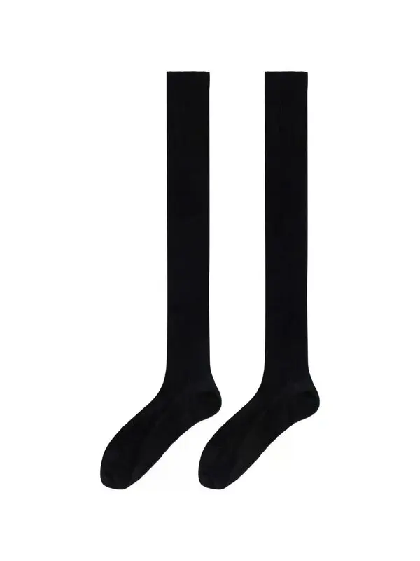 Red Valentino Ribbed Socks