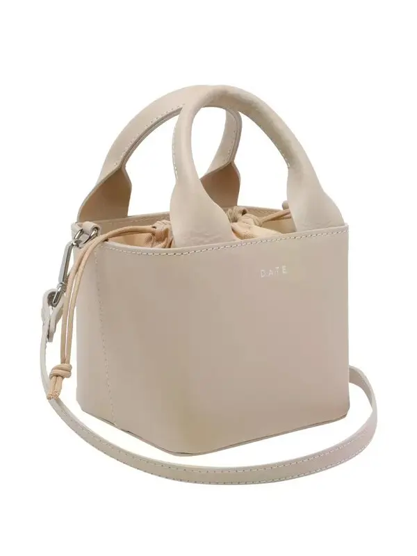 D.a.t.e. Cubo Leather Handbag